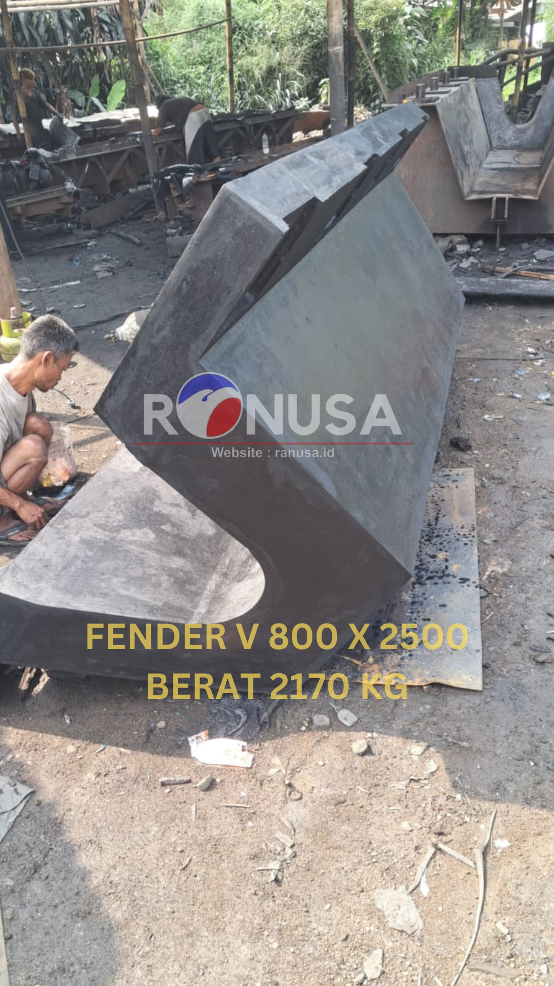 Fender Dermaga & Bollard - Ranusa